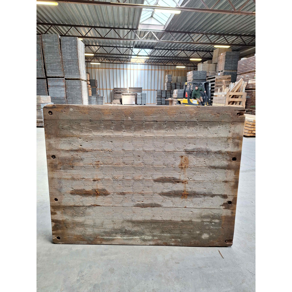 Panneau de coffrage mélèze-douglas 145 x 110 x 5 cm avec pieds - second ...